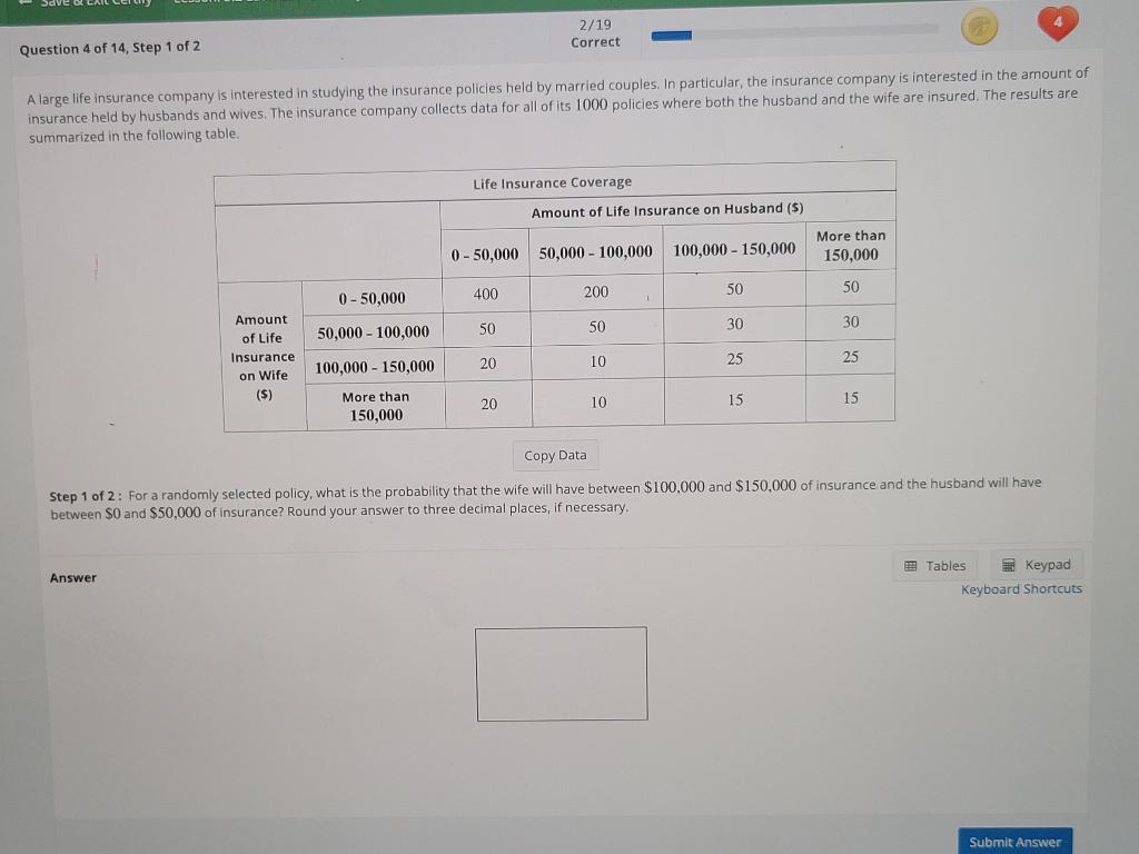 Solved A large life insurance company is interested in | Chegg.com