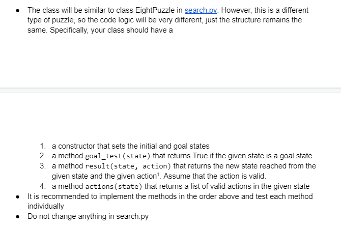 Solved Give the me the class in python. and show the output. | Chegg.com