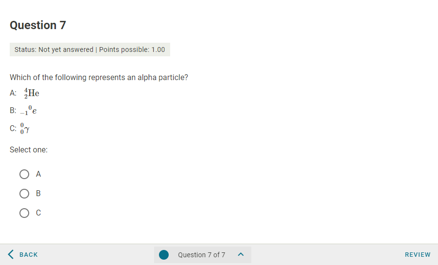 Solved Question 7 Status: Not yet answered Points possible: | Chegg.com