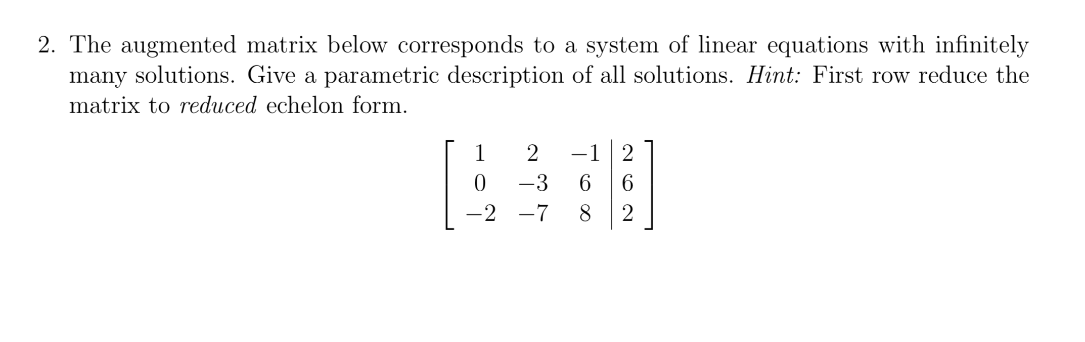 Solved Complete the following problems on a separate sheet | Chegg.com