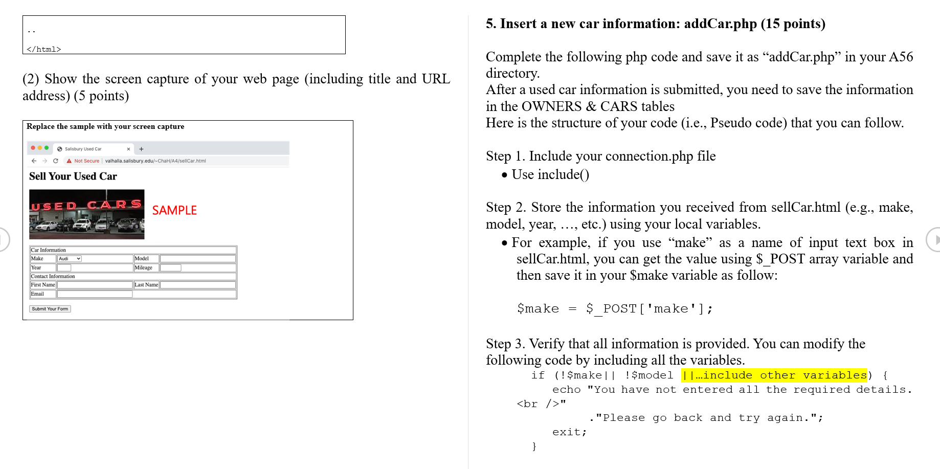 Hi can someone please help me do this? In a vahalla | Chegg.com