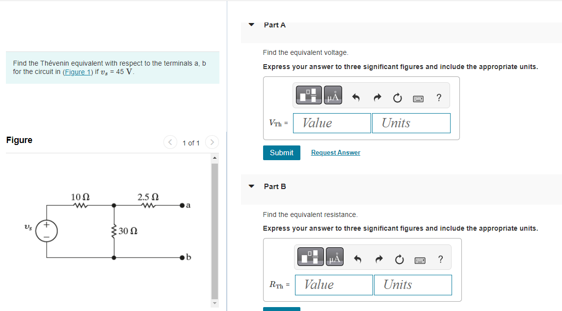 Solved Find the equivalent voltage. Find the Thévenin | Chegg.com