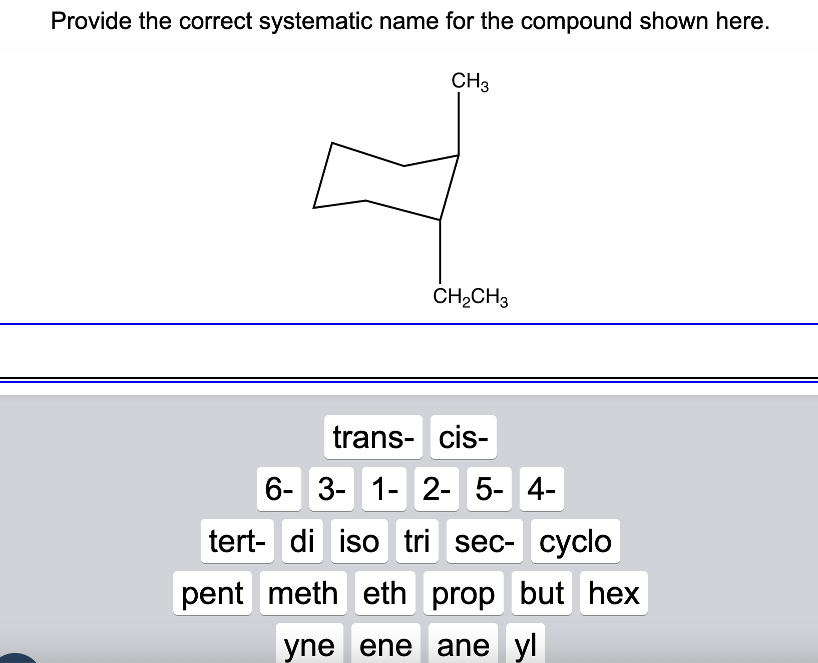 Solved Provide the correct systematic name for the compound | Chegg.com