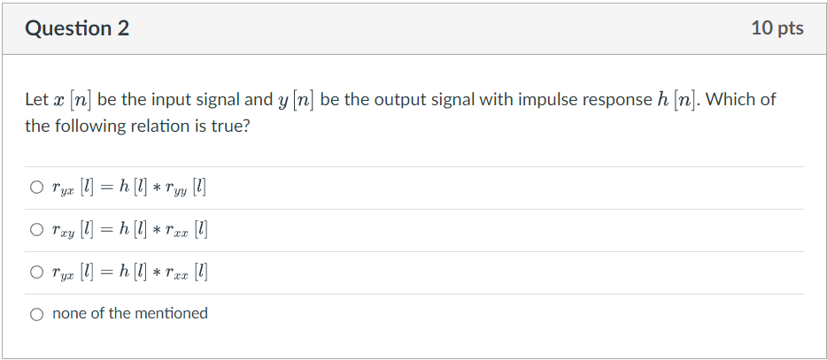 Solved Let x[n] be the input signal and y[n] be the output | Chegg.com