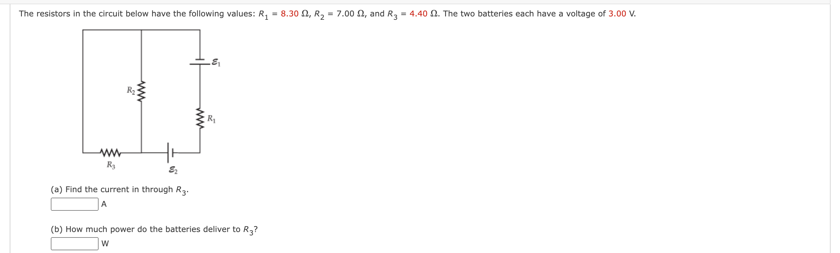 Solved The resistors in the circuit below have the following | Chegg.com