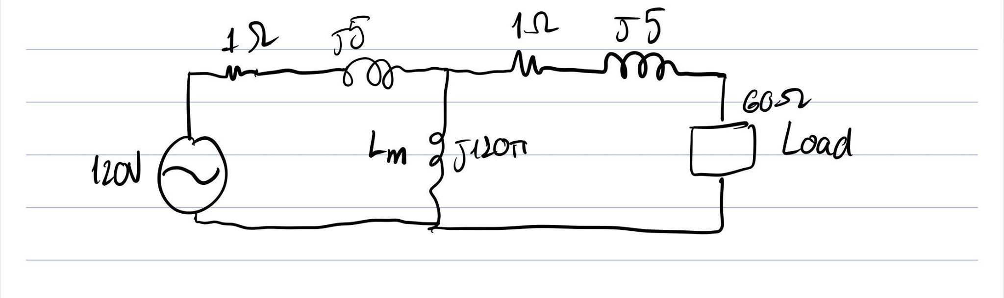 Solved calculate the rms voltage phasor across the inductor | Chegg.com