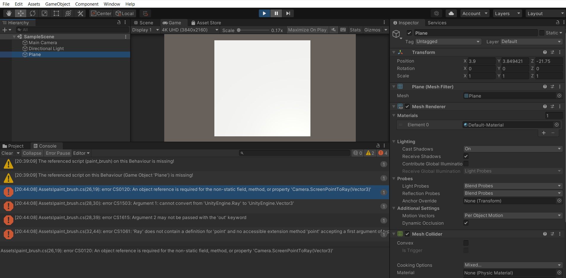 Solved (I NEED A CODE FOR UNITY THAT I CAN USE THAT WORKS | Chegg.com