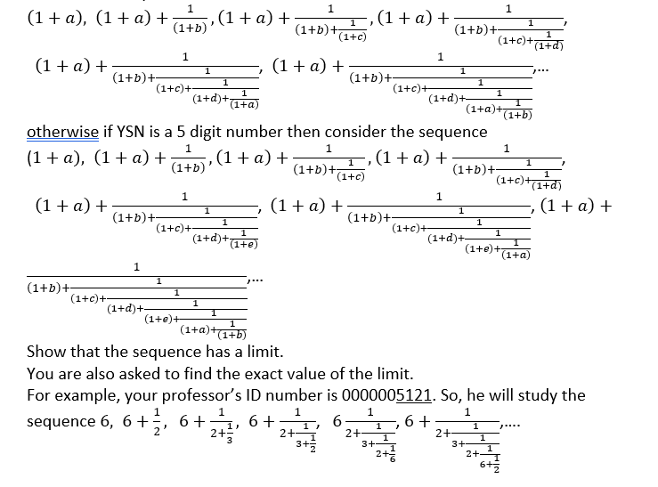 Solved Your Student ID Number: 4371 Suppose for a moment | Chegg.com