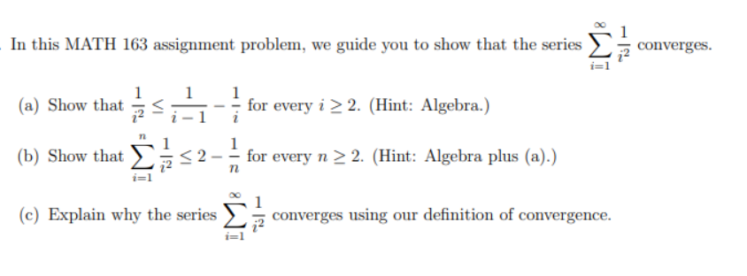 Solved In this MATH 163 assignment problem, we guide you to | Chegg.com