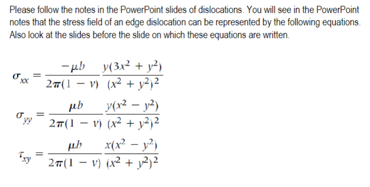 Solved Please follow the notes in the PowerPoint slides of | Chegg.com