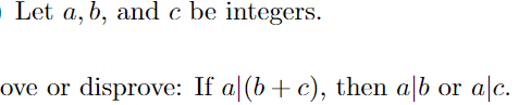 Solved Please Prove or disprove the following using discrete | Chegg.com