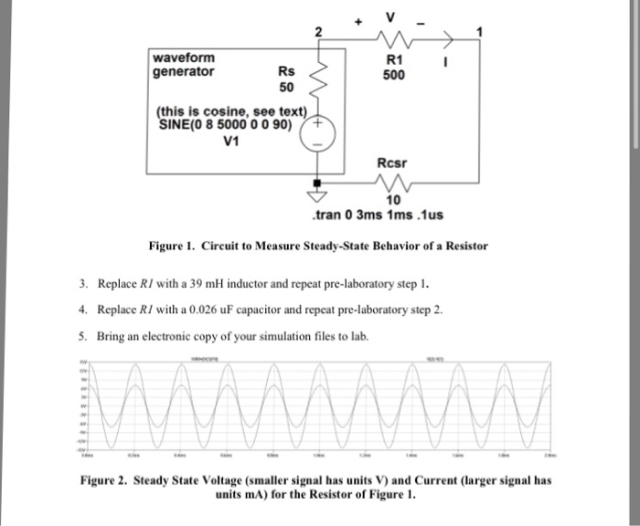 Solved Steady-State AC Behavior of Passive Circuit Elements | Chegg.com Solved Steady-State AC Behavior of Passive Circuit Elements | Chegg.com