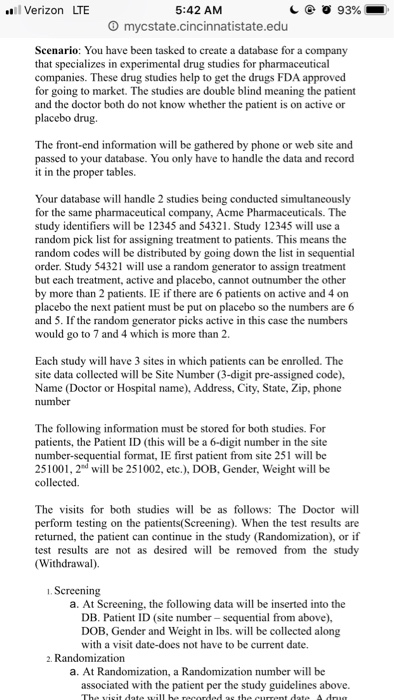 Solved 5:42 AM O mycstate.cincinnatistate.edu Verizon LTE C | Chegg.com
