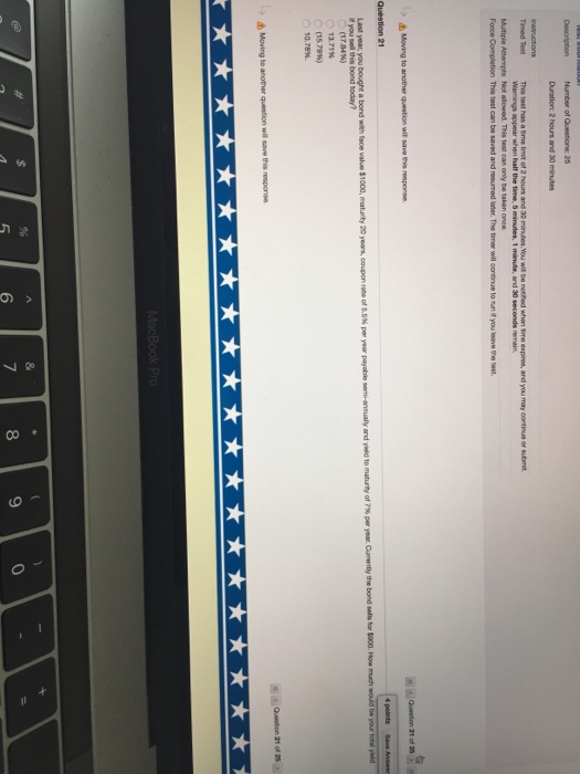Solved This test has a time limit of 2 hours and 30 minutes. | Chegg.com