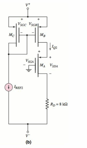 Solved All transistors in the current-source circuit shown | Chegg.com