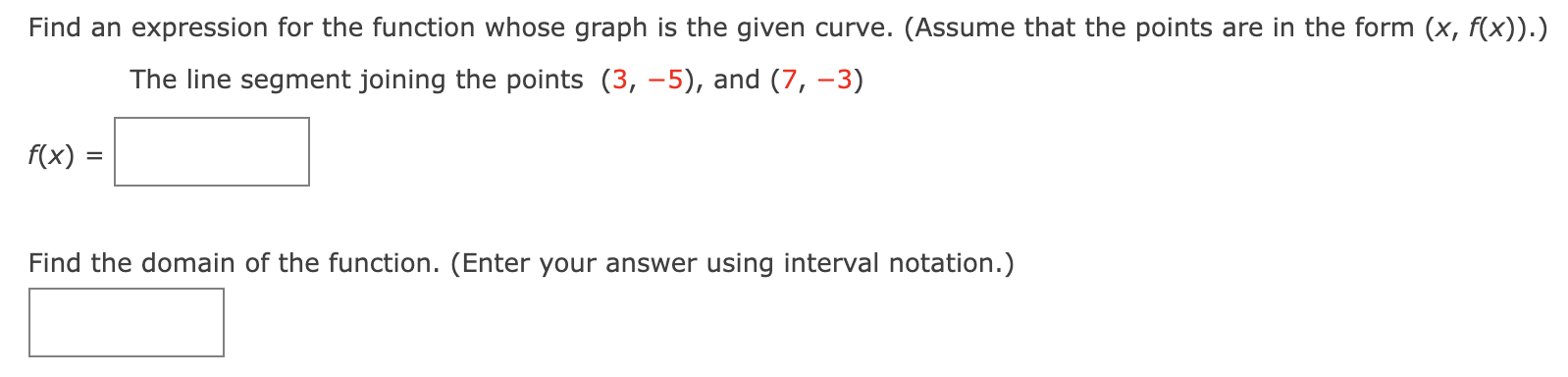 Solved Find an expression for the function whose graph is | Chegg.com