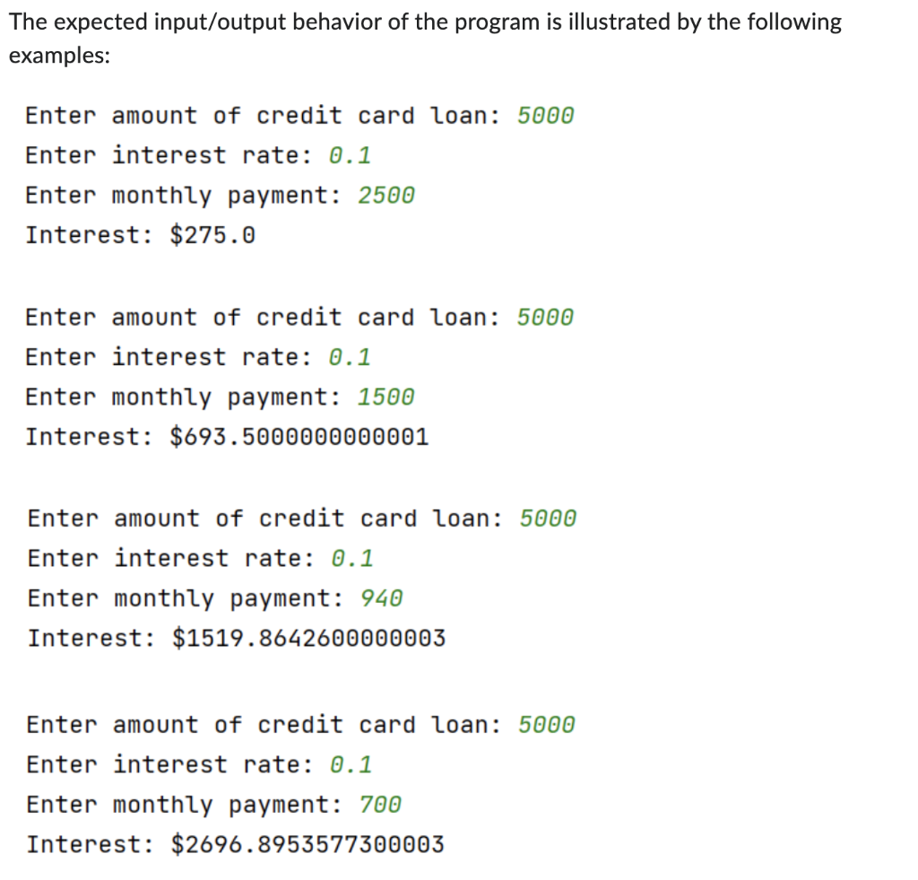 Solved Write a program to compute and display the total | Chegg.com