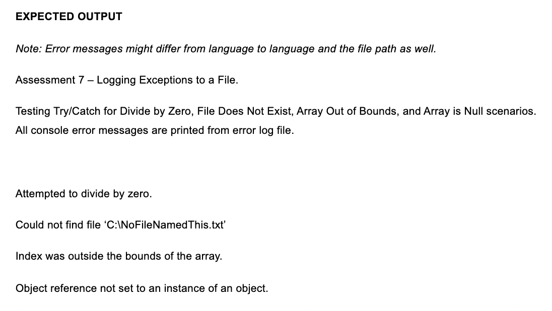 Solved O O 1 Print To The Console The Following Messages Chegg