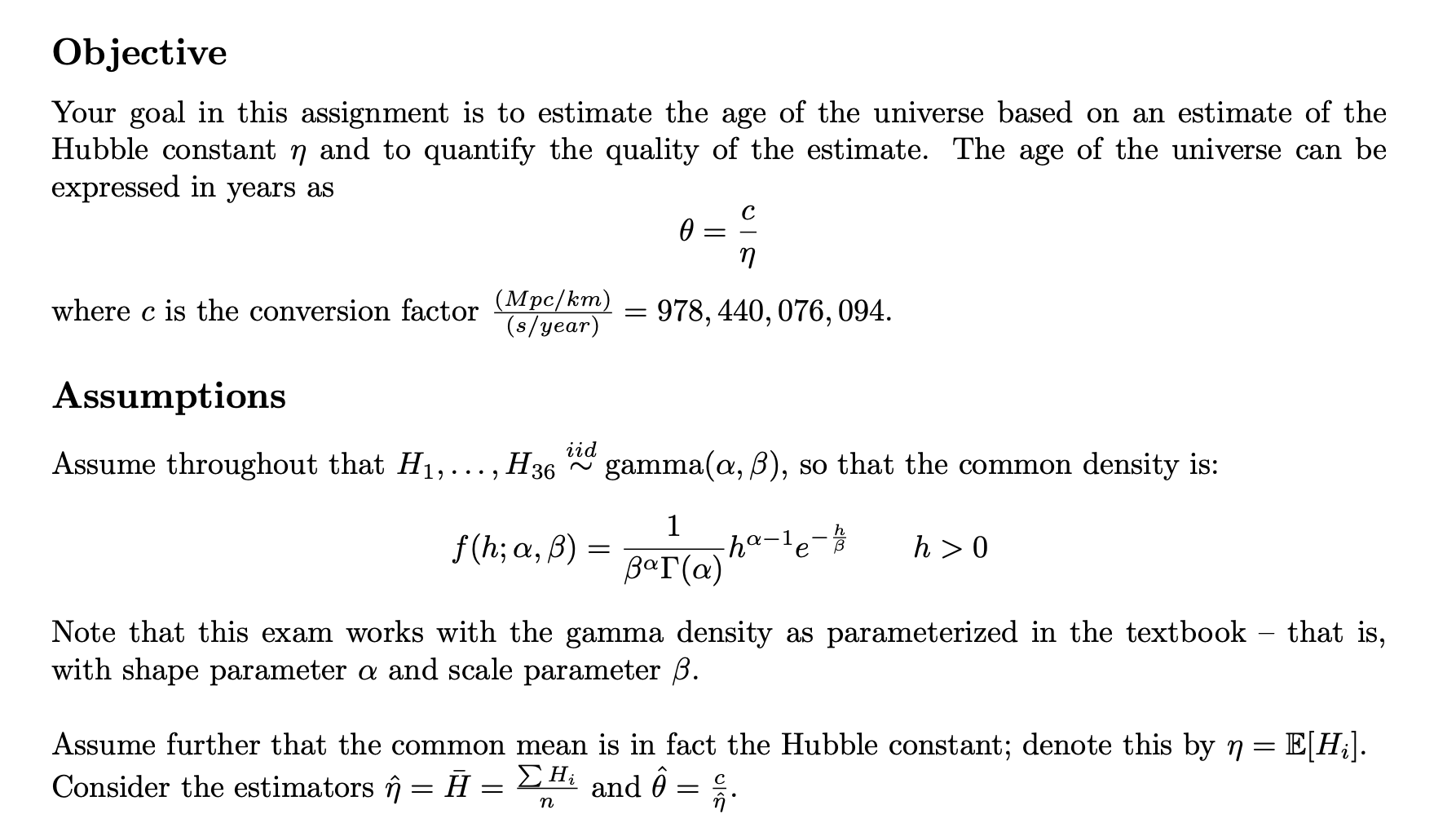 Solved Background The Hubble constant is a fundamental | Chegg.com