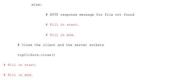 Solved Lab 4: HTTP Web Proxy Server In this lab, you will | Chegg.com