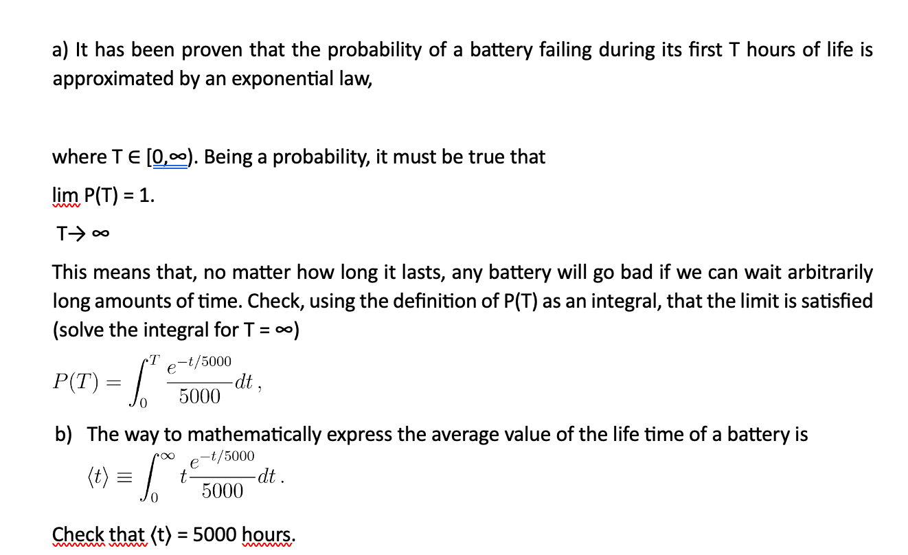 Solved a) ﻿It has been proven that the probability of a | Chegg.com