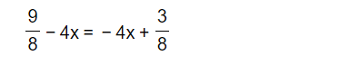 Solved 98-4x=-4x+38 | Chegg.com