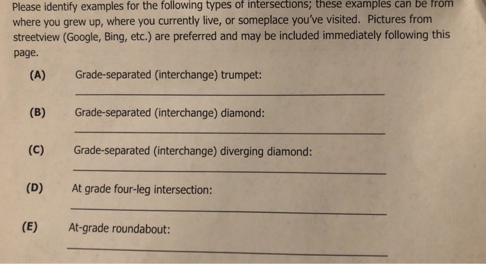 Answered: Please identify examples for the following types