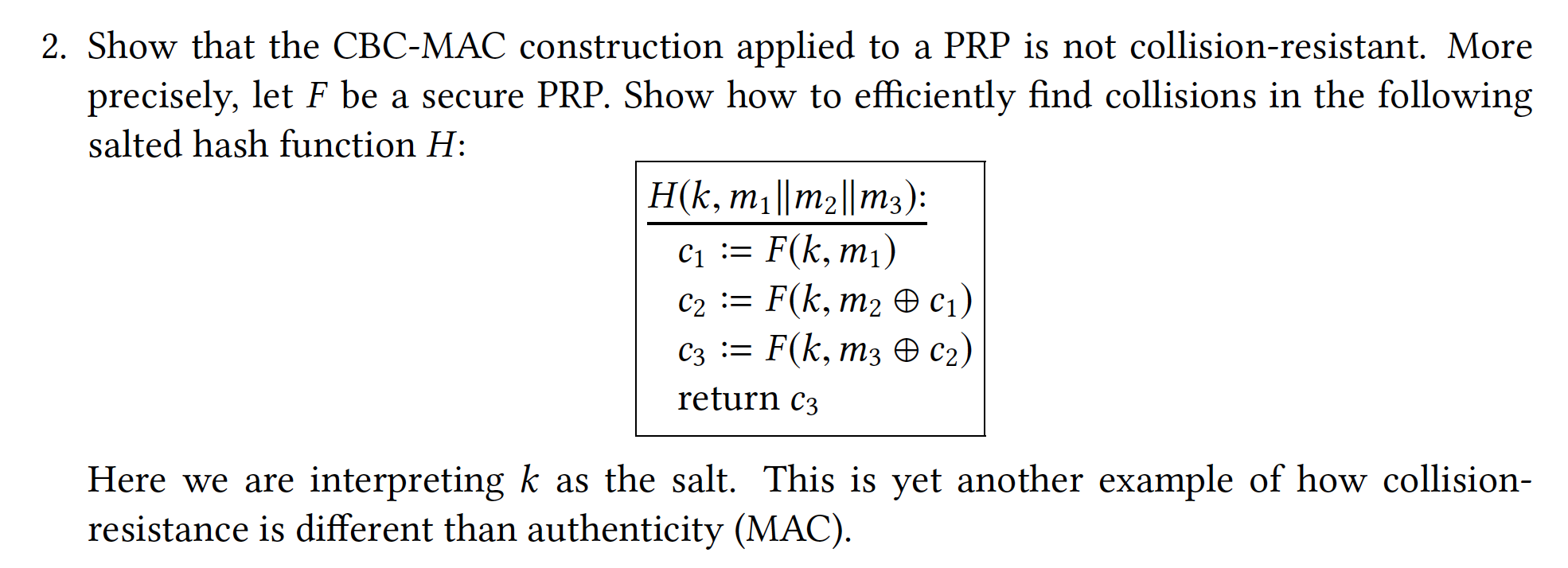 Solved Please help me in explaining why this is not | Chegg.com