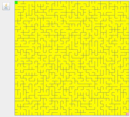 Solved Java labyrinth generator Current output gives | Chegg.com