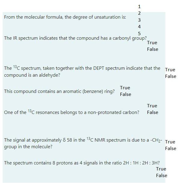 Solved The spectra below belong to one of the isomers of | Chegg.com