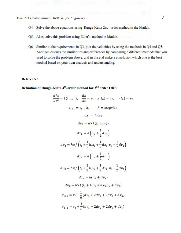 Solved MSE 211 Computational Methods for Engineers - 1. | Chegg.com
