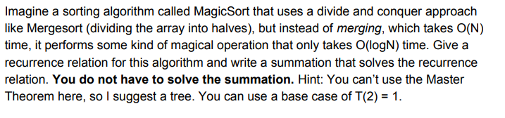 Solved Determine if each of the following sorting algorithms | Chegg.com