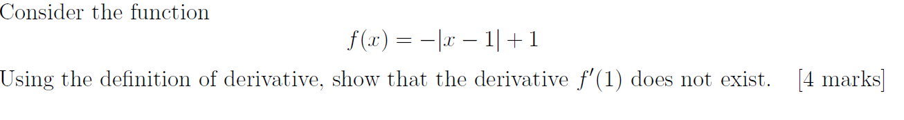 Solved = Consider the function f(0) = -1.6 - 11+1 Using the | Chegg.com