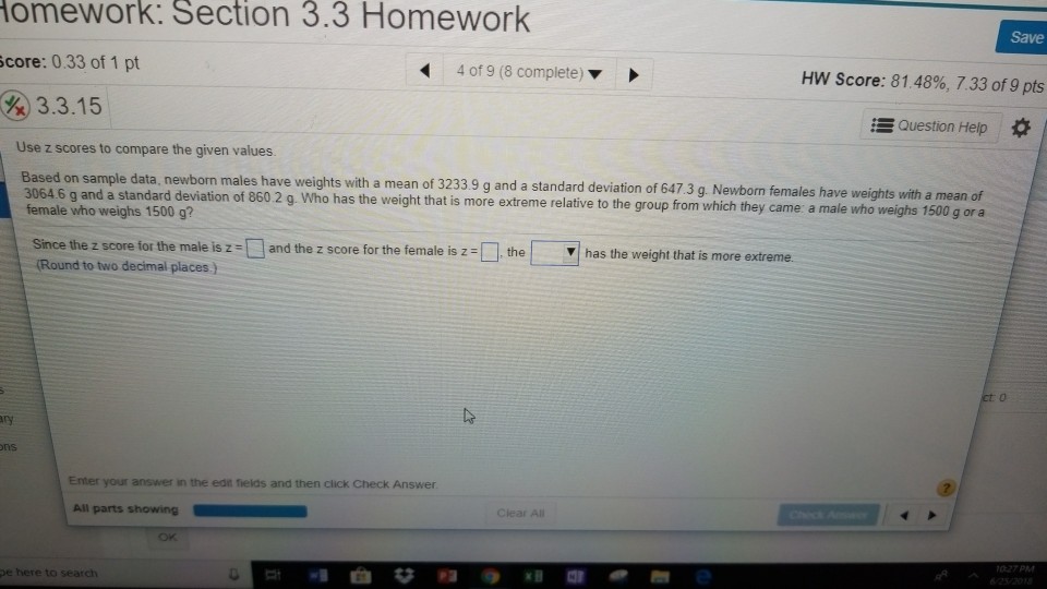 Solved Omework Section 3 3 Homework Save Core 0 33 Of 1 Pt