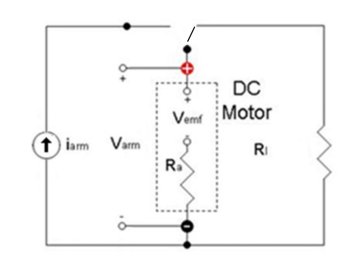 Solved DC Verf Motor 1 larm Varm RI RO | Chegg.com
