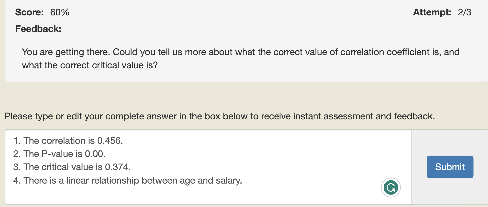 Please let me know if I am missing anything else. I | Chegg.com