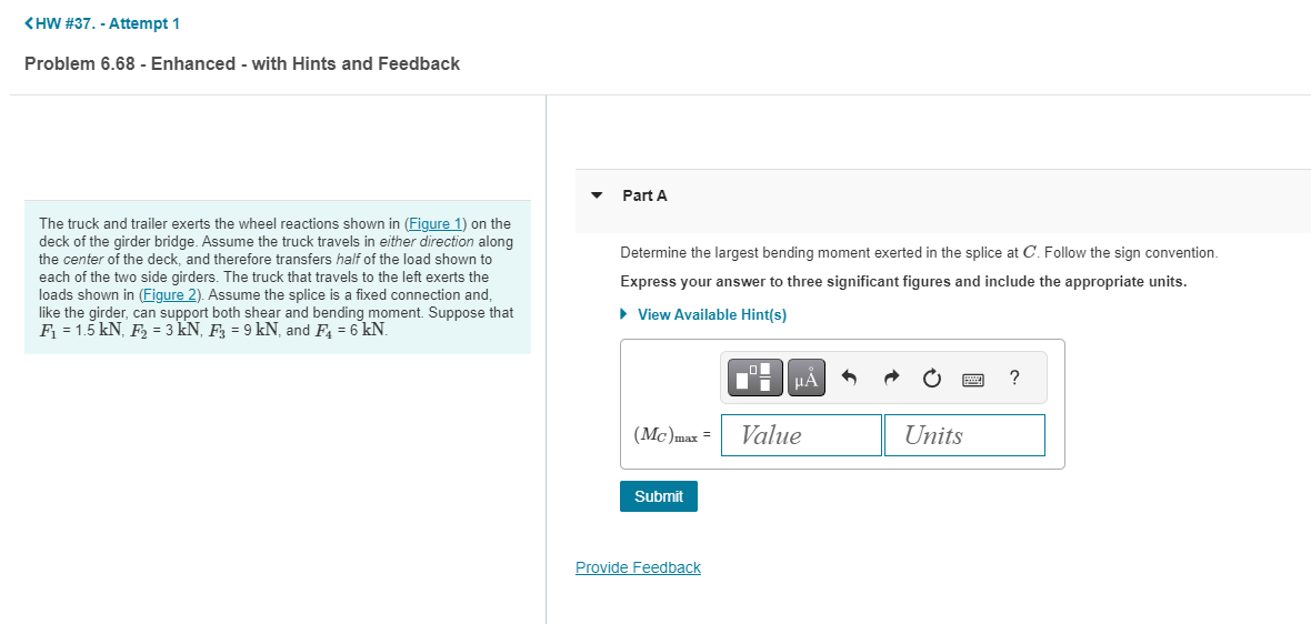 Problem 6.68 - ﻿Enhanced - ﻿with Hints and | Chegg.com