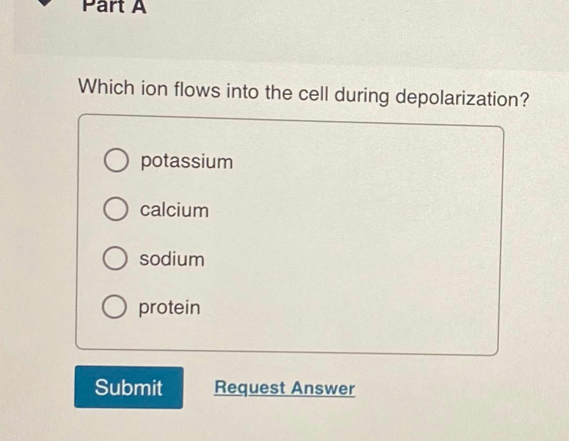 Solved Which ion flows into the cell during | Chegg.com