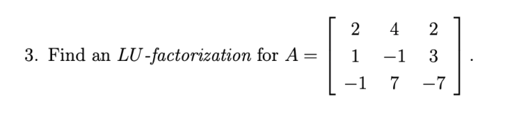 This is for advanced linear algebra class. Please | Chegg.com
