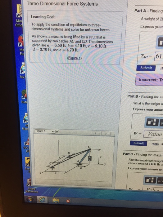 Solved Three-Dimensional Force Systems Learning Goal: To | Chegg.com Solved Three-Dimensional Force Systems Learning Goal: To | Chegg.com