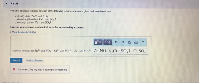 Solved Item 3 く) 3of11 Constants 1 Periodic Table Writng | Chegg.com