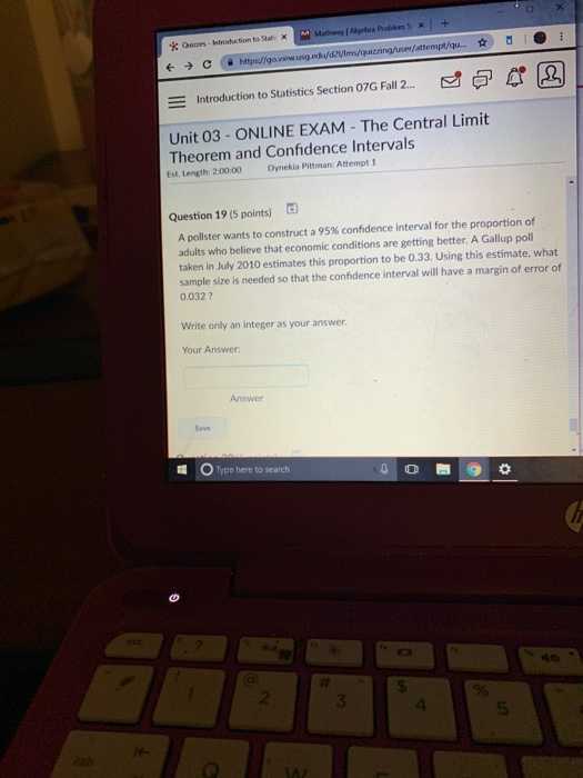 Solved ×1 + |e Mathway 1 Alytta Problems × | Chegg.com