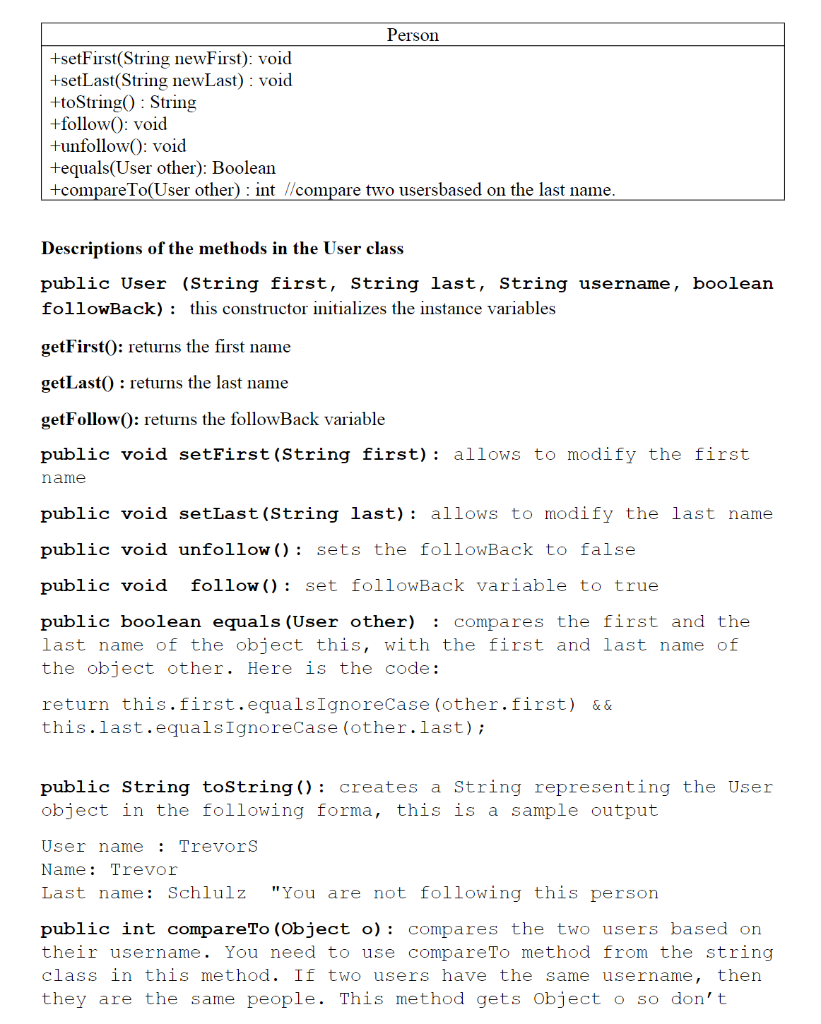 Solved Follow the instructions and write the code. IMPORTANT | Chegg.com