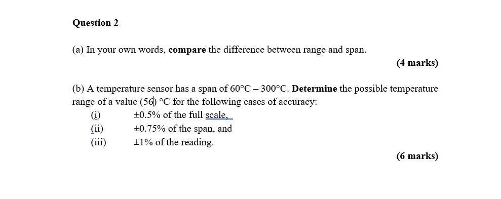 Solved Question 2 (a) In your own words, compare the | Chegg.com