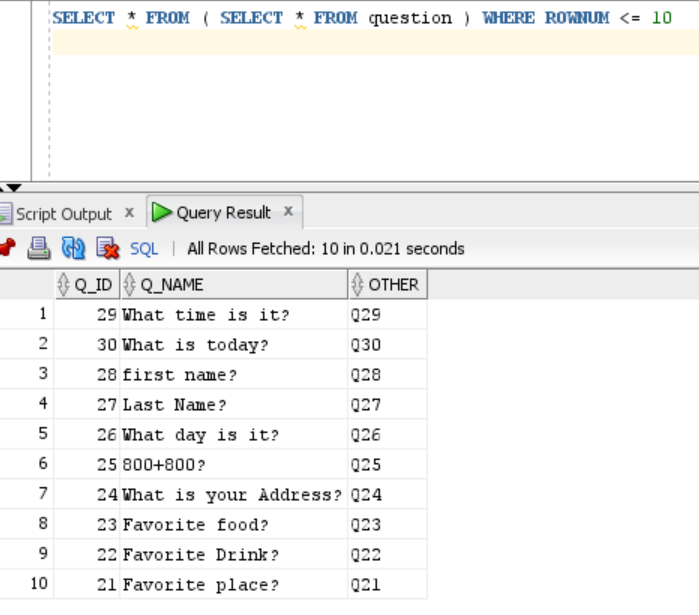 Solved Write Oracle Sql Code 1 Modify Code To Take Input X 5915