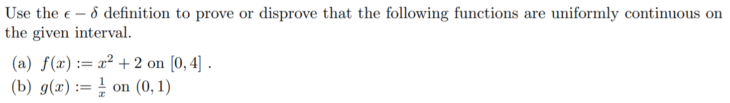 Solved Use the e d definition to prove or disprove that the | Chegg.com