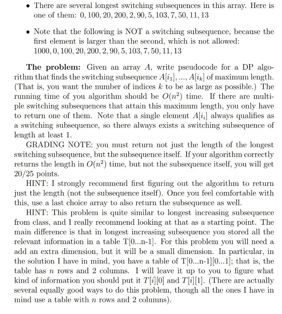 Solved Please Answer me ASAP, Dynamic programming (DP) | Chegg.com
