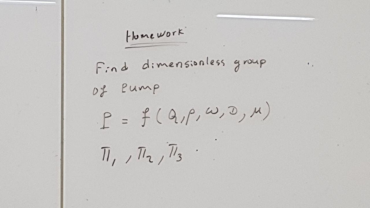 Solved Home work 8 Find dimensionless group of lump P = | Chegg.com