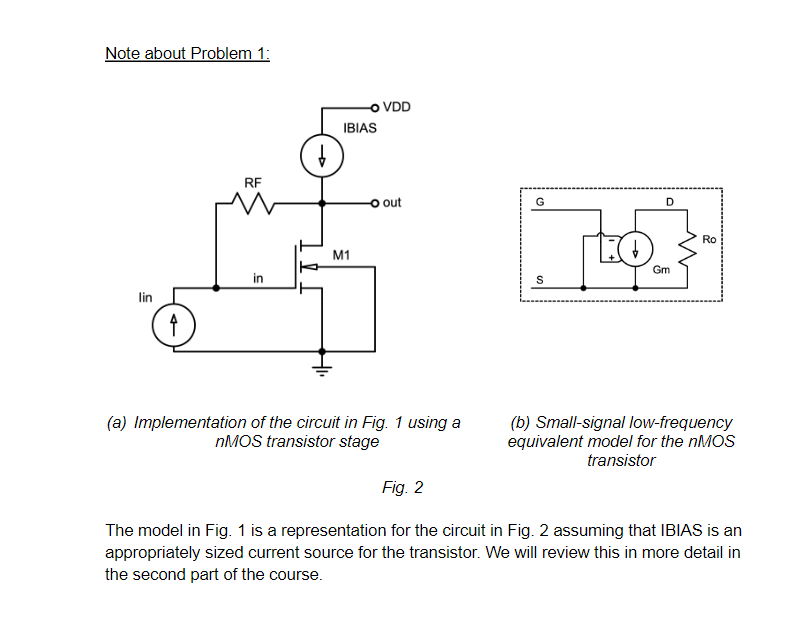 Solved Fig. 1 Review the circuit in Fig. 1; the nodes and | Chegg.com