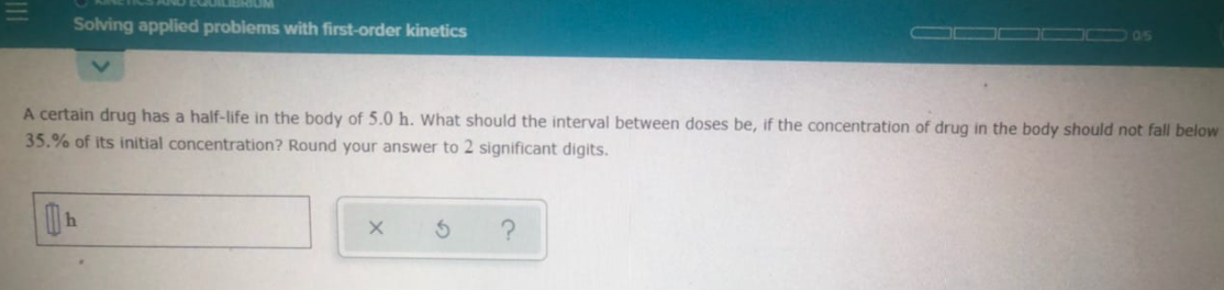 Solved Solving applied problems with first-order kinetics A | Chegg.com